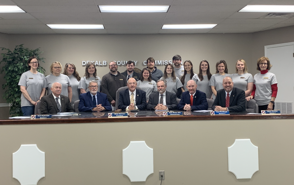 Commission Recognizes Leadership DeKalb - Southern Torch