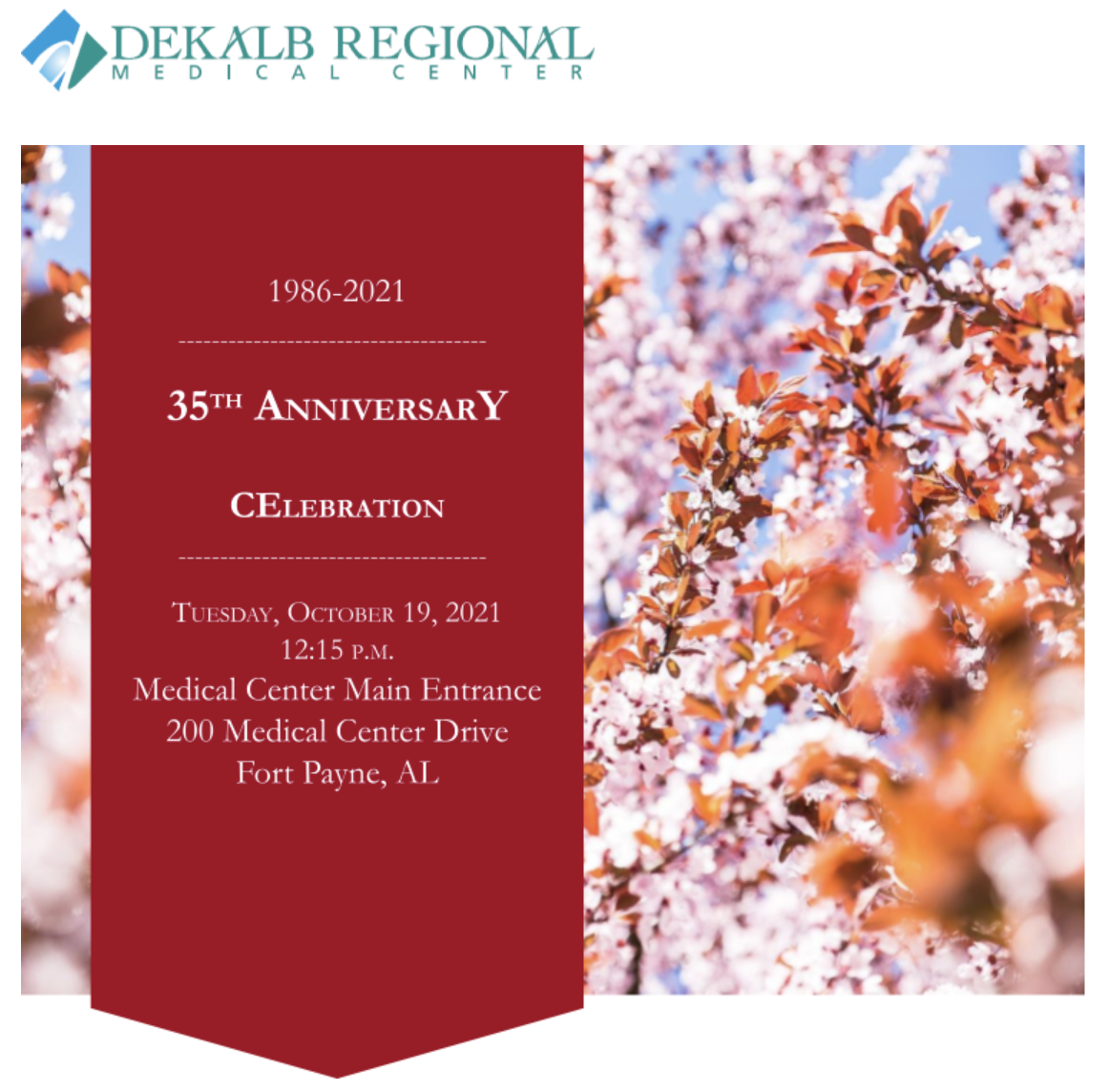 35 YEARS AT DEKALB REGIONAL MEDICAL CENTER - Southern Torch