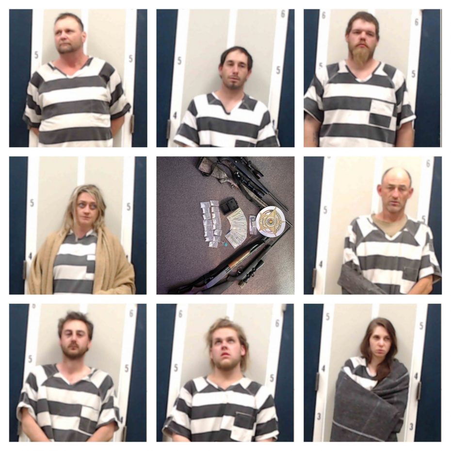 8 Arrested, 70 Grams of Meth Seized in Raid - Southern Torch