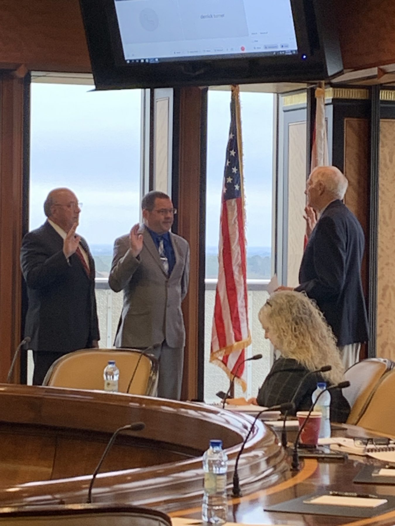 Harcrow Sworn-in to State Retirement Board - Southern Torch