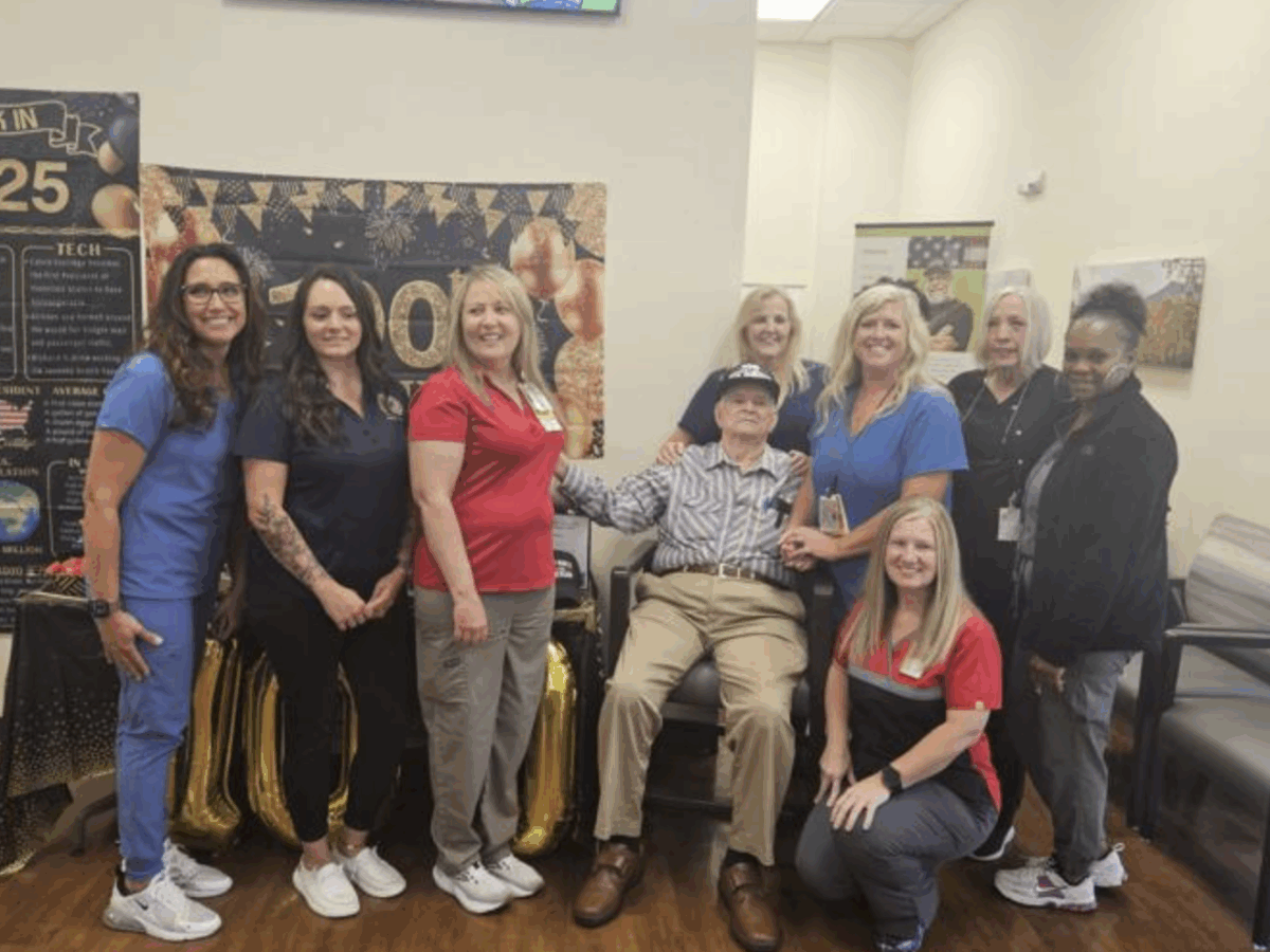 Guntersville VA clinic celebrates veteran’s 100th - Southern Torch