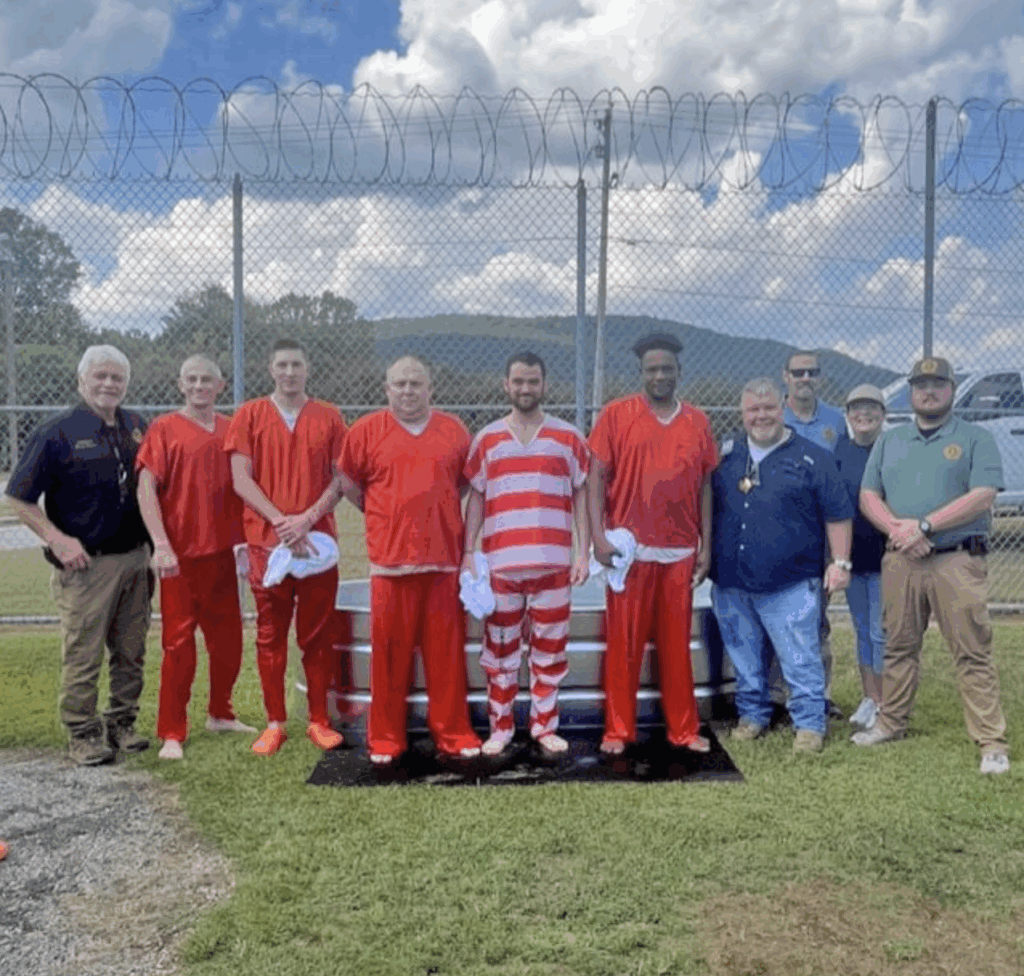 Five inmates baptized at Jackson County Jail - Southern Torch